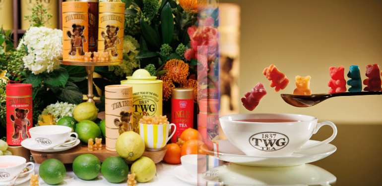Esquire 國際中文版君子雜誌 - 泡出茶香的小熊軟糖！TWG Tea茶香泰迪12月全台上市，打造冬季品茗全新體驗
